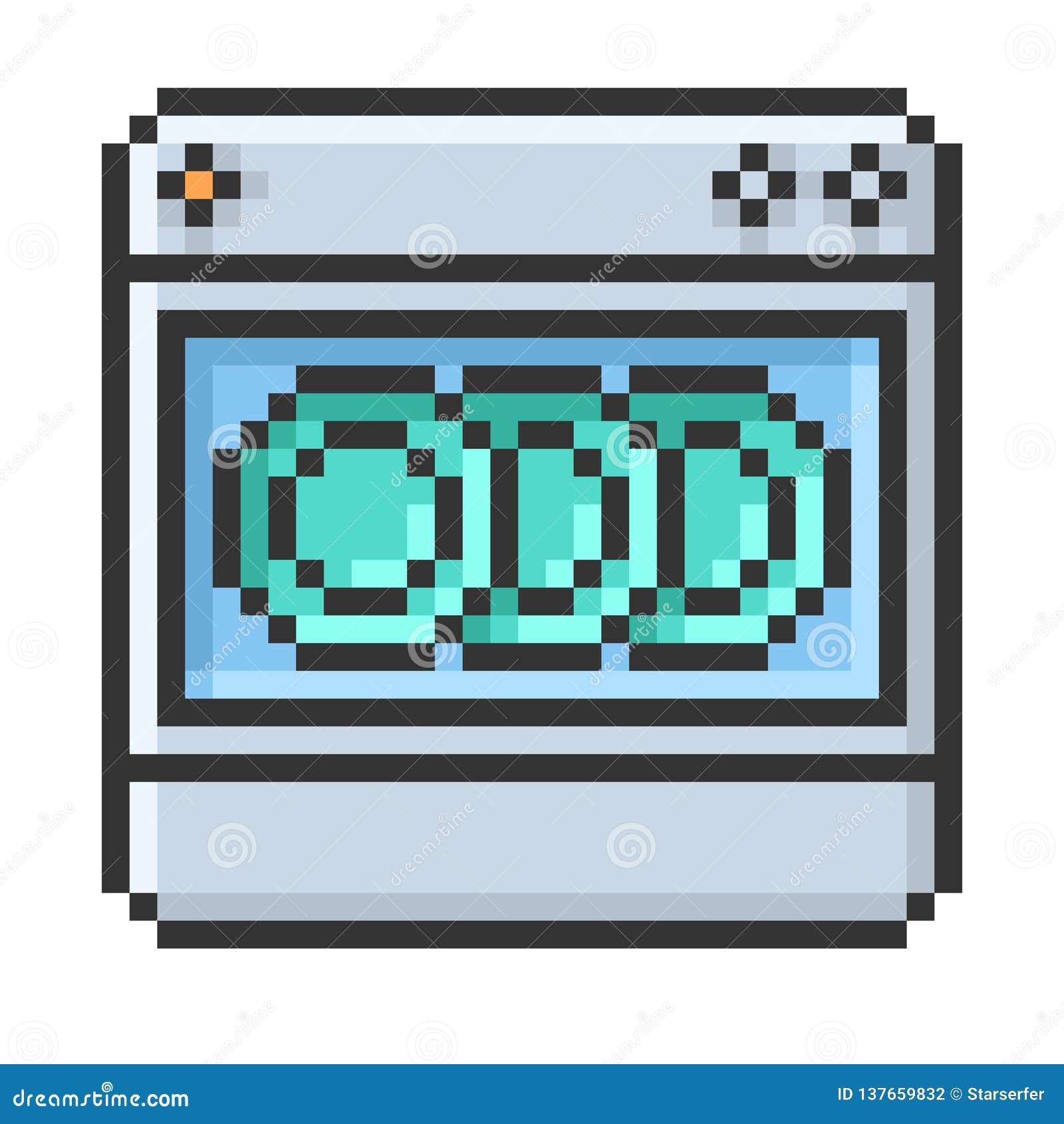 Pixel Machine With Military Fighting Big Monkey. Pixel-game Scene With ...