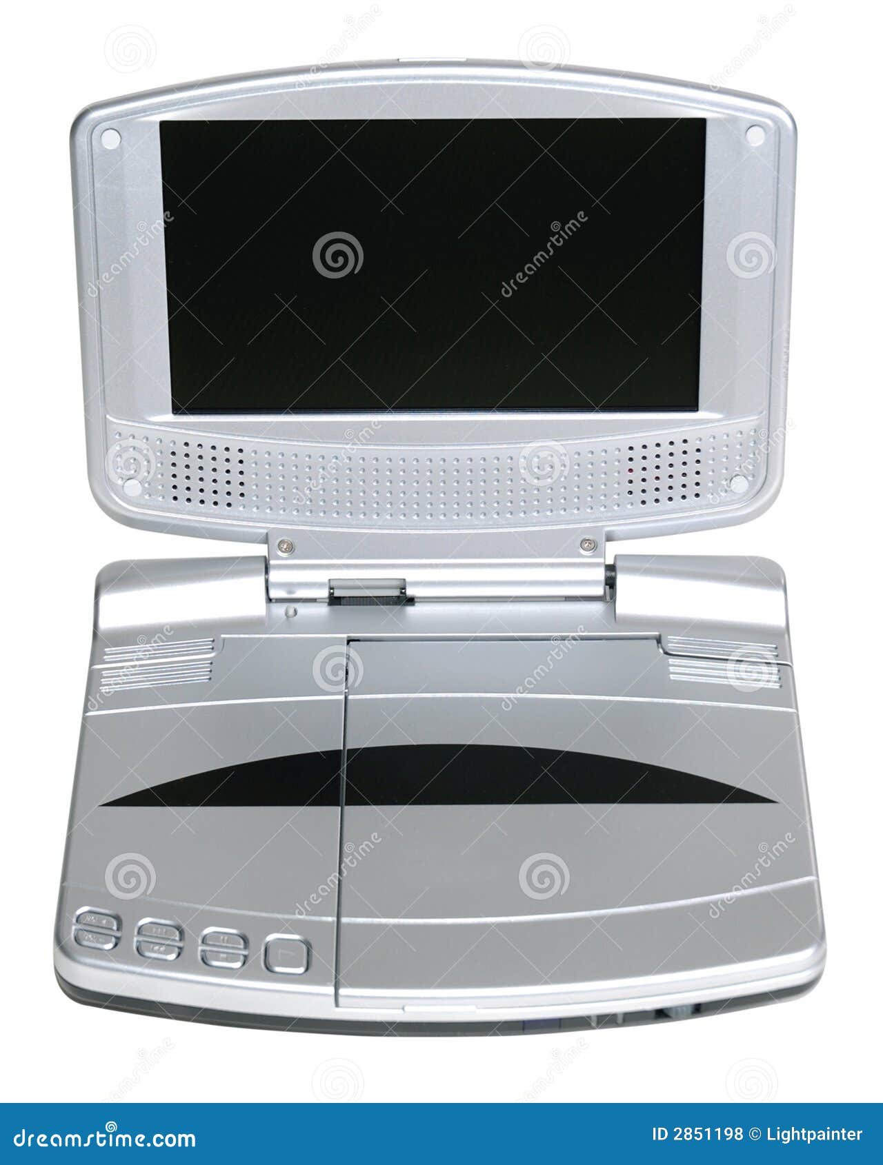 Outlined, Portable Dvd Player Stock Photo - Image of entertaiment ...