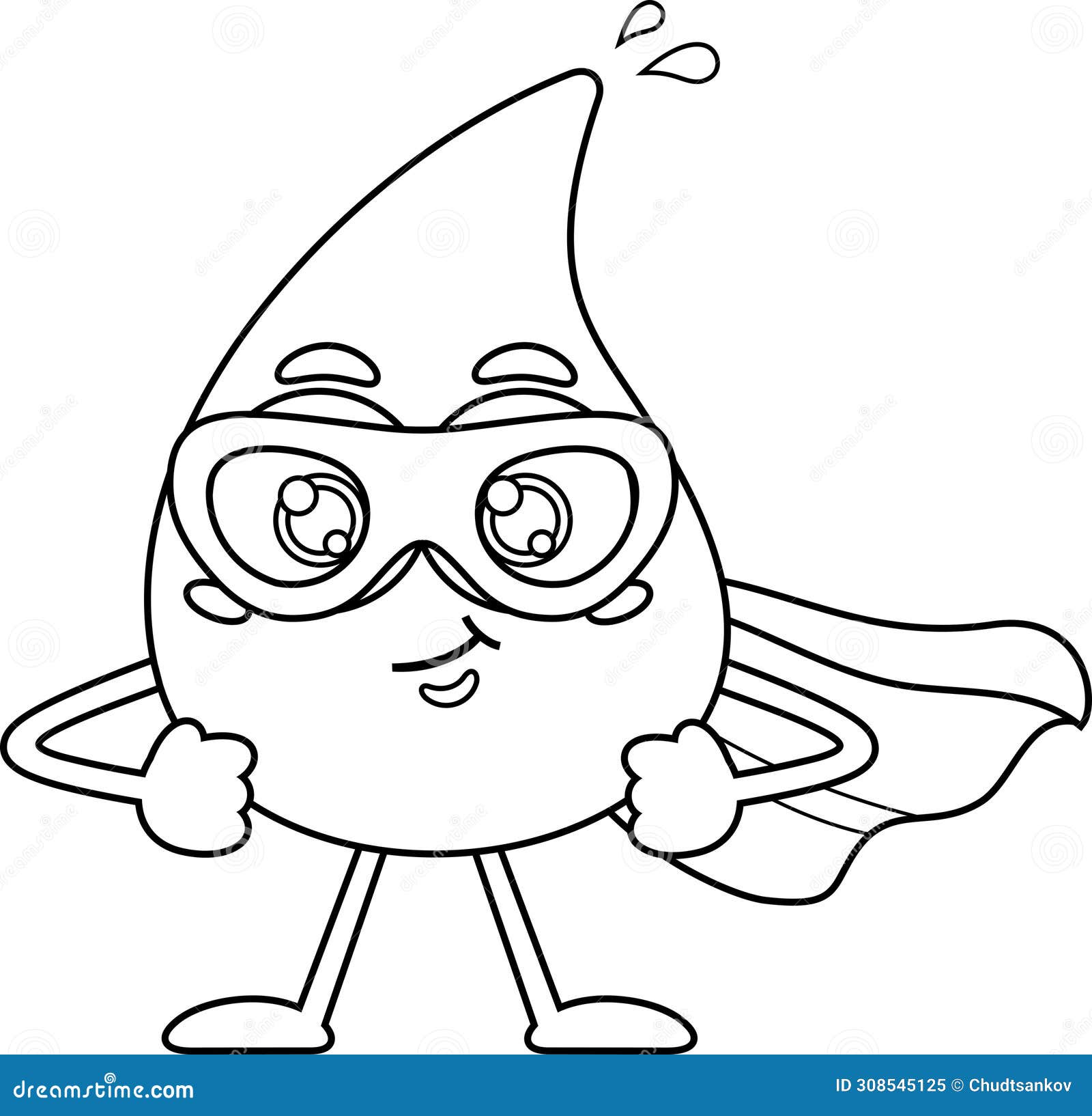 Outlined Water Reservoir Supply. Water Reservoir Isometric Building ...