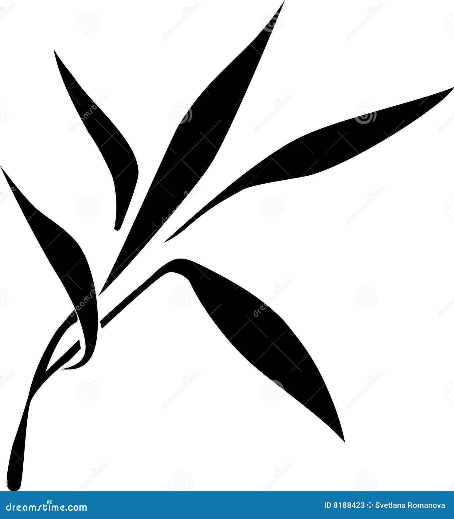 Outlines China Leaves Background Stock Vector - Illustration of element ...