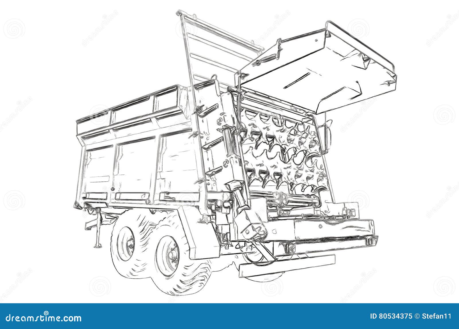 Fertilizer Spreader / Seeder Stock Photography | CartoonDealer.com ...
