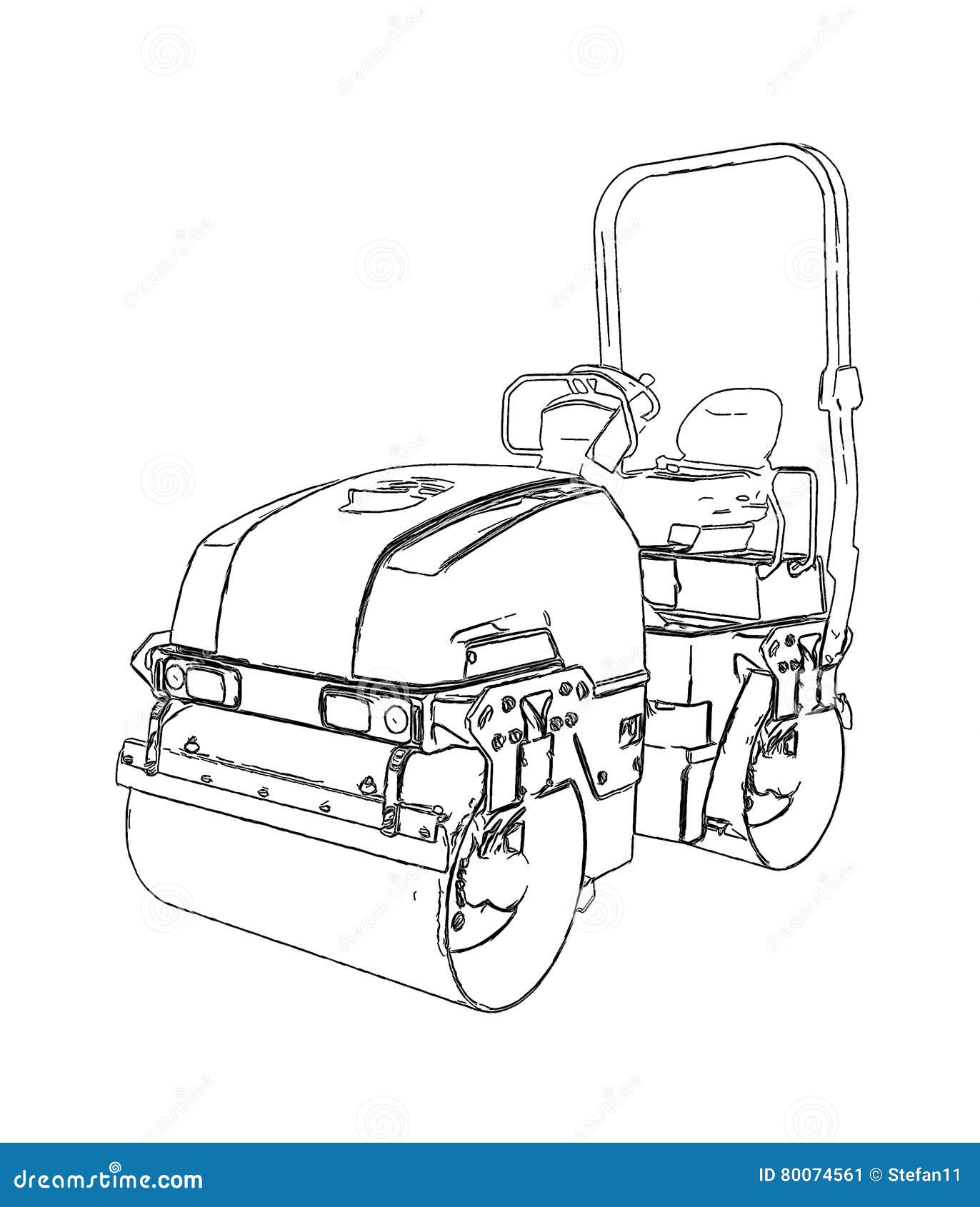 Steamroller Cartoons, Illustrations & Vector Stock Images - 884 ...