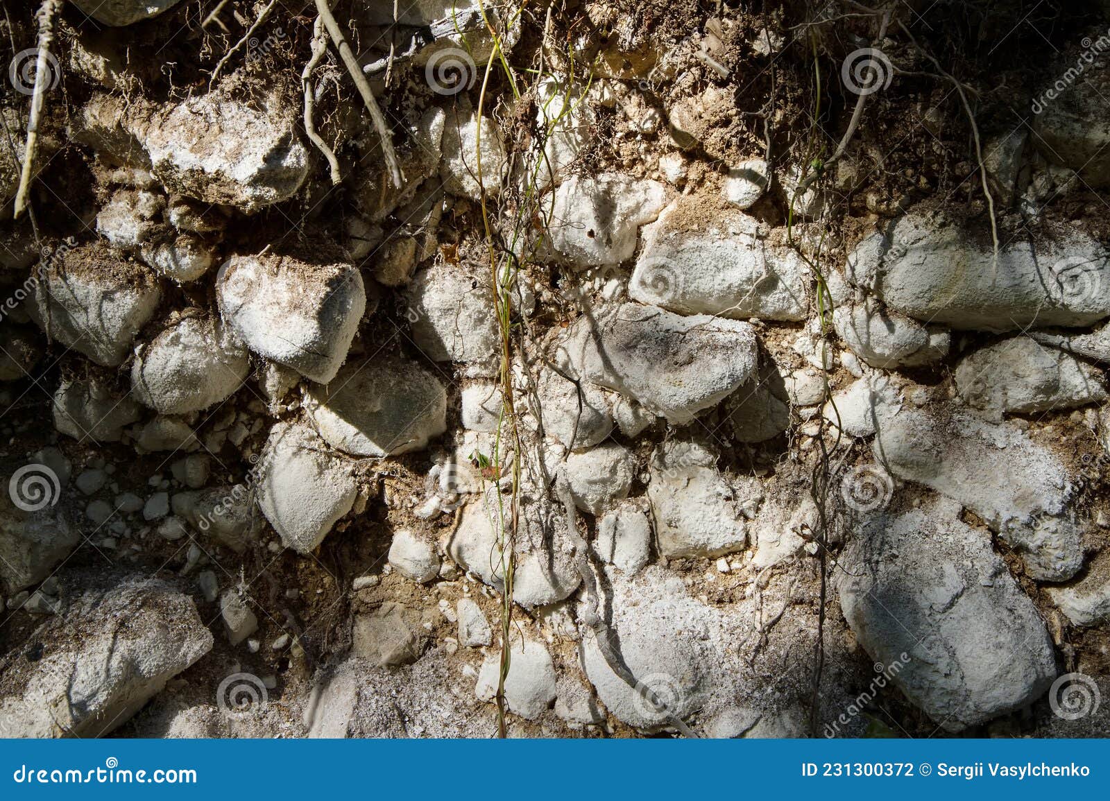 The Output of Chalk on the Surface of the Earth Stock Photo - Image of ...