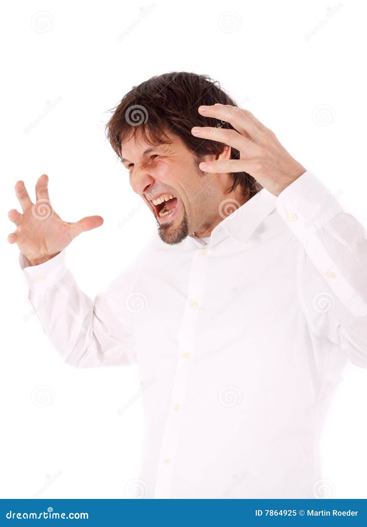 Outraged businessman stock image. Image of person, angry - 7864925