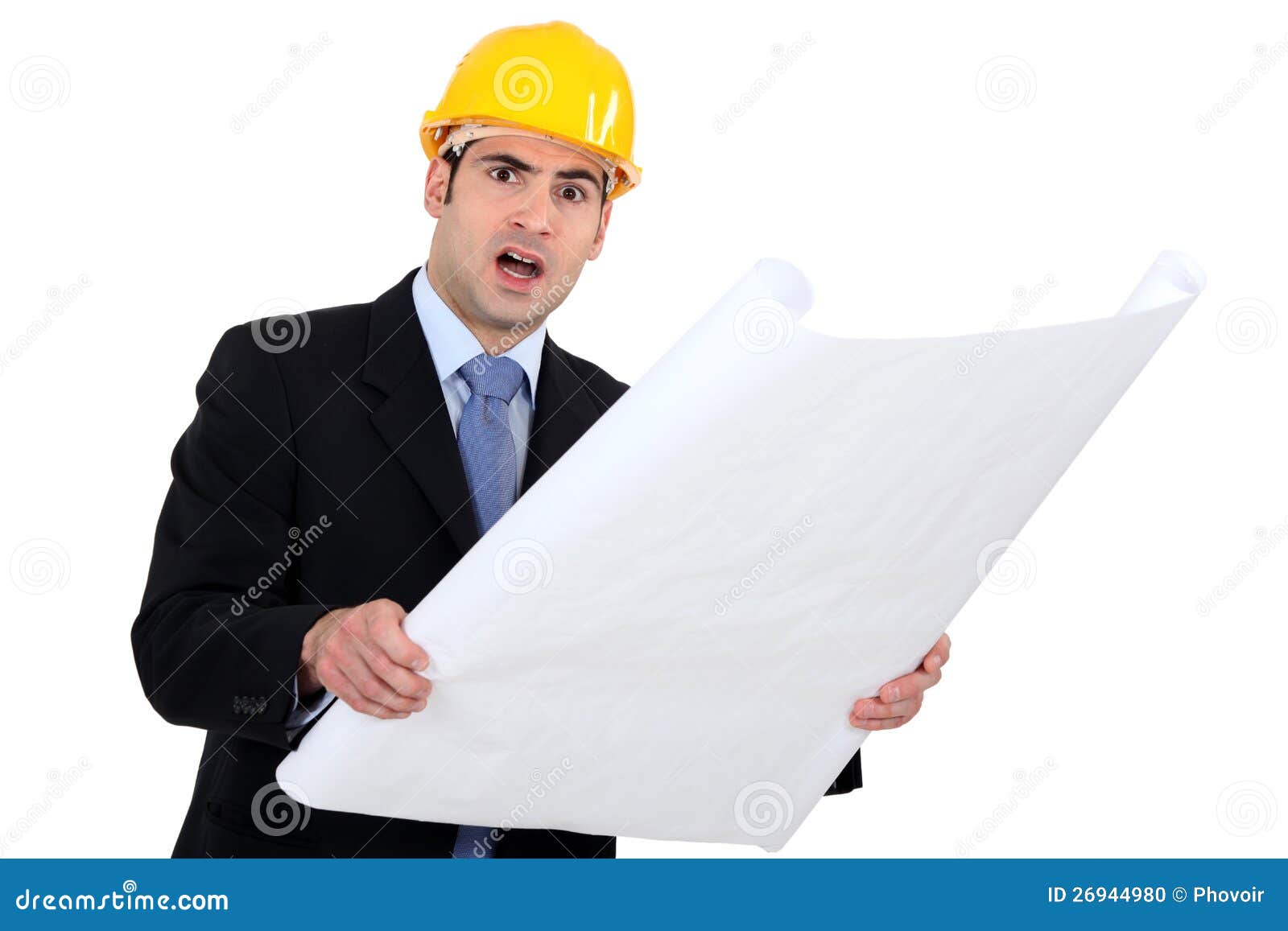 Outraged engineer stock photo. Image of angry, engineering - 26944980