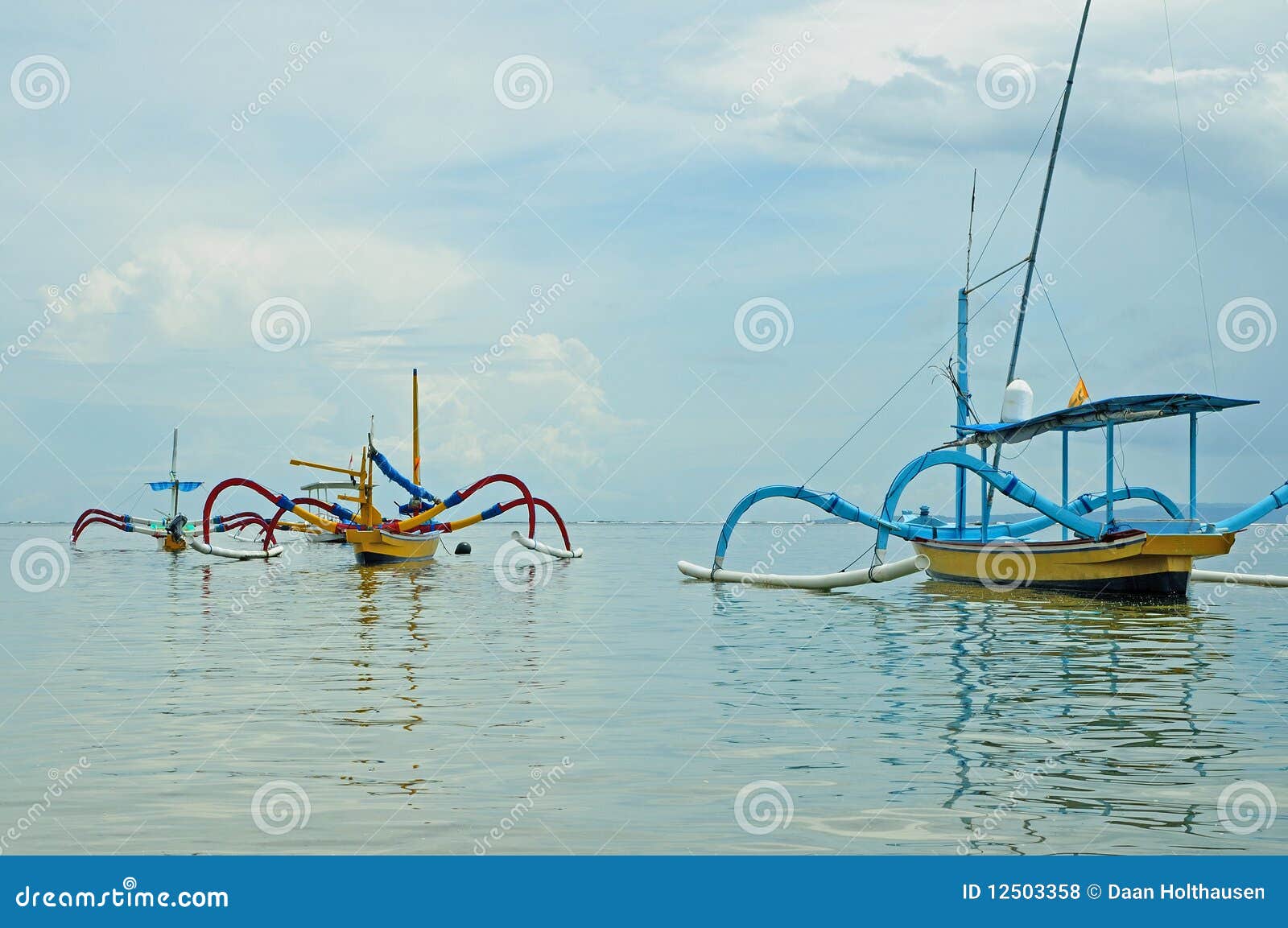 Outrigger stock photo. Image of outrigger, bali, fisherman - 12503358