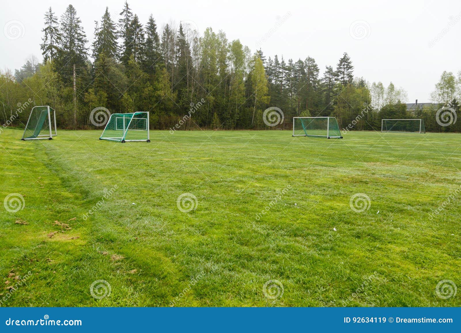 Outside Football Field stock image. Image of sport, lifestyle - 92634119