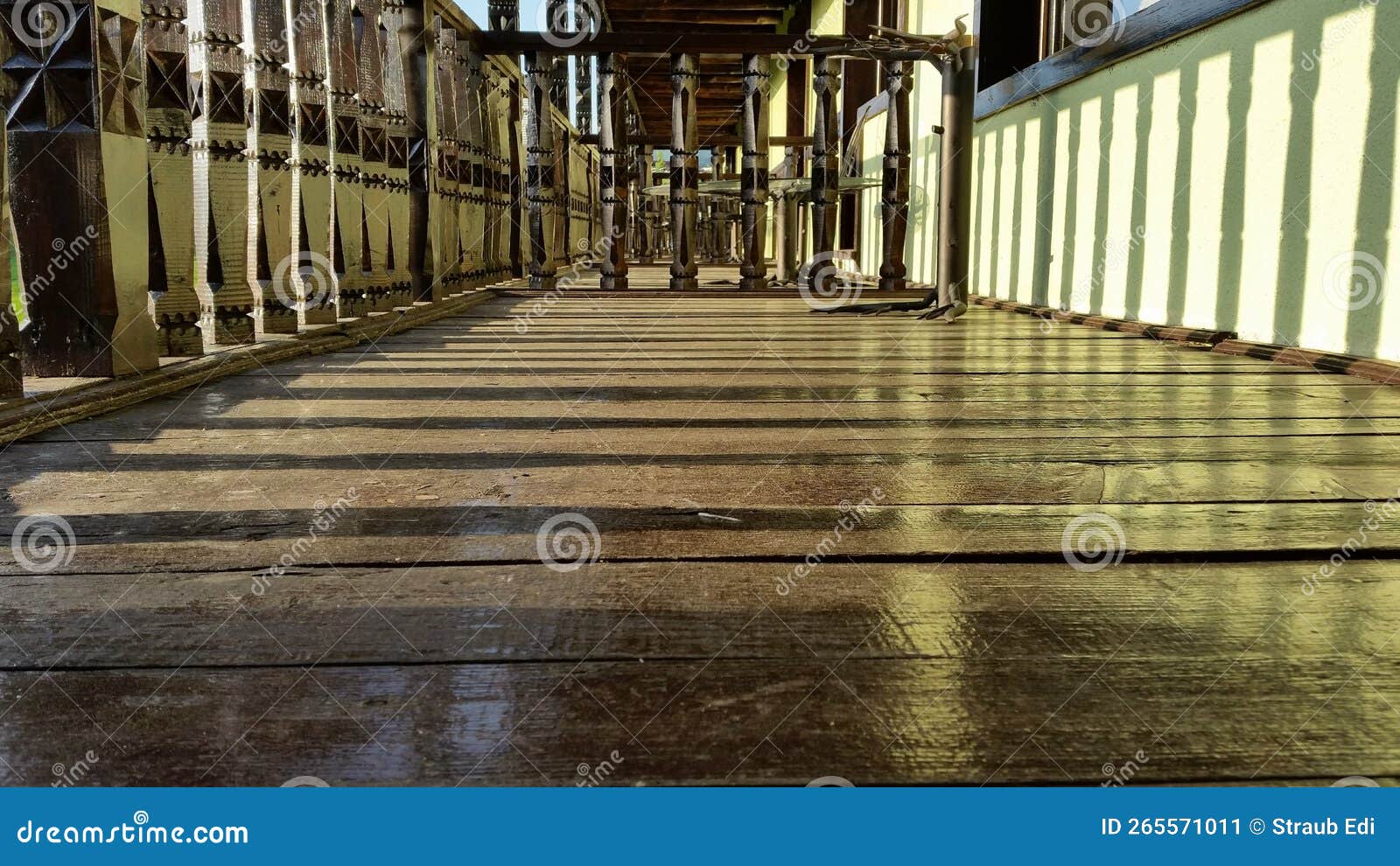 Outside Hall at Padina Ursului Stock Image - Image of architecture ...
