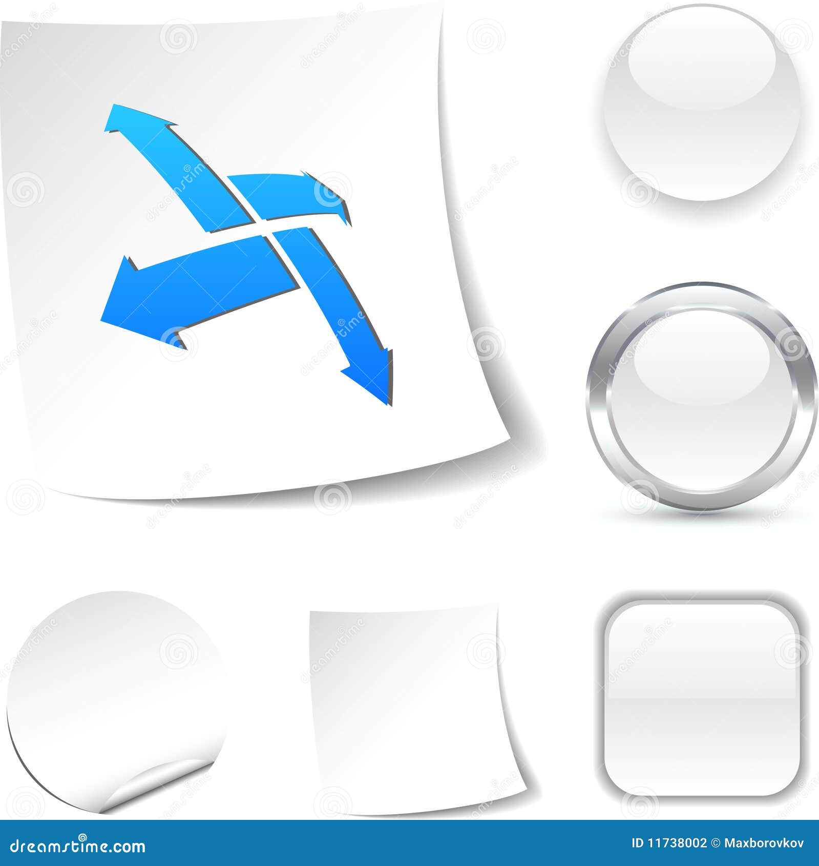 Outside icon. stock vector. Illustration of paper, bright - 11738002