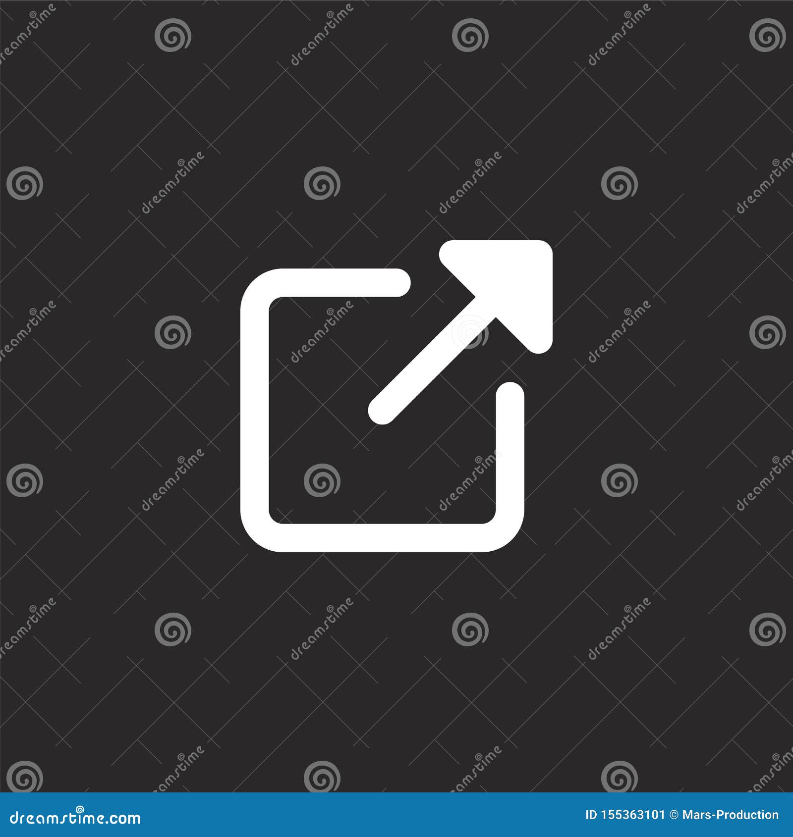 Outside Icon. Filled Outside Icon for Website Design and Mobile, App ...