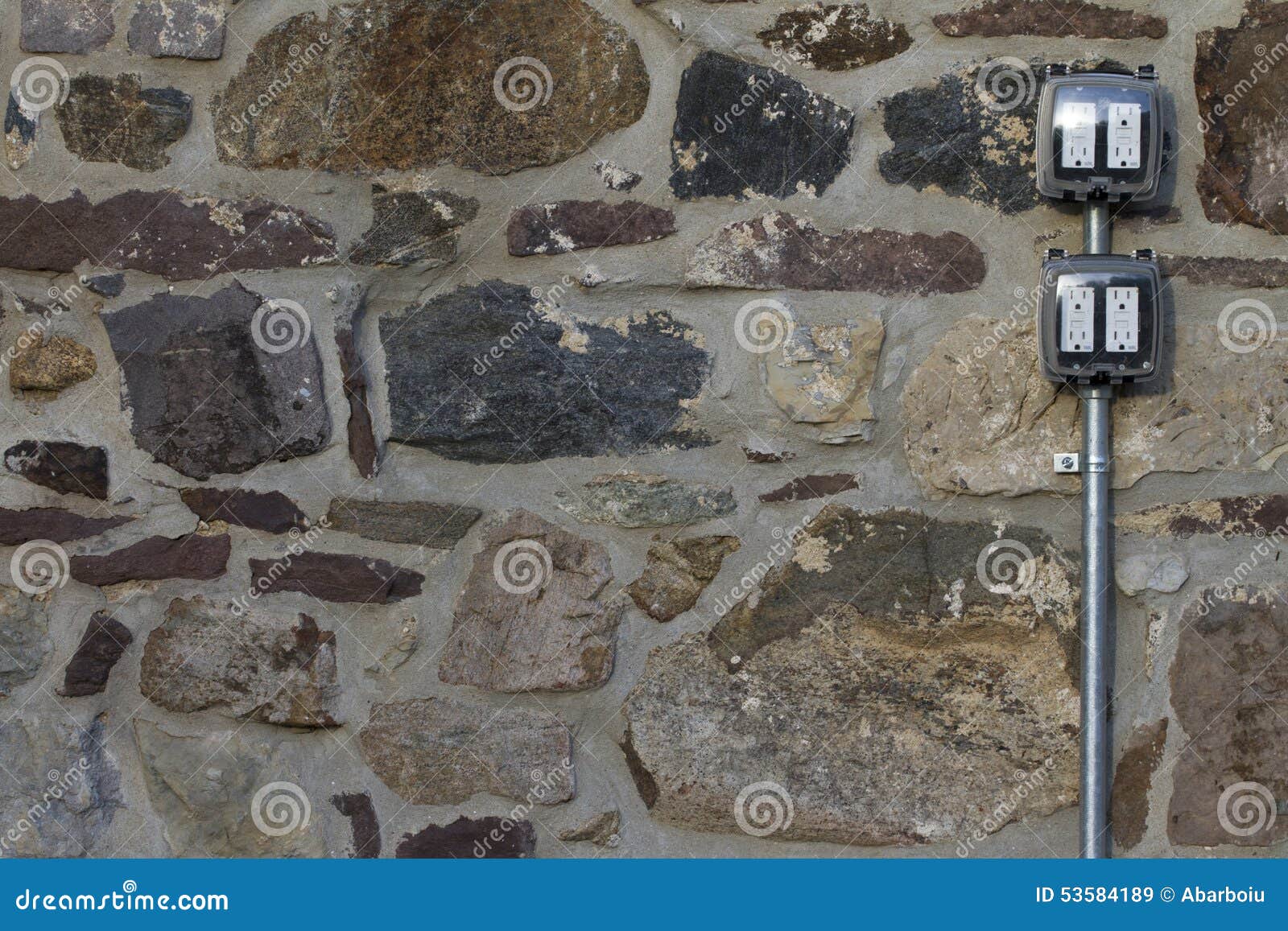 Socket Faceplate Without Frame. Two Ready-made Sockets And One Hole For ...