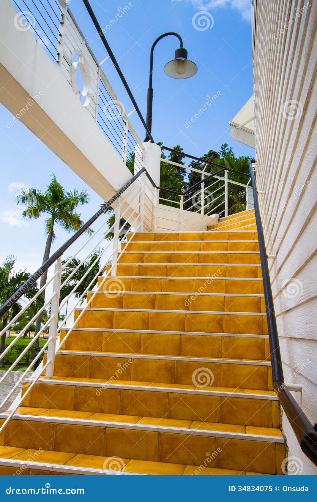 Outside stairs stock image. Image of step, home, rise - 34834075