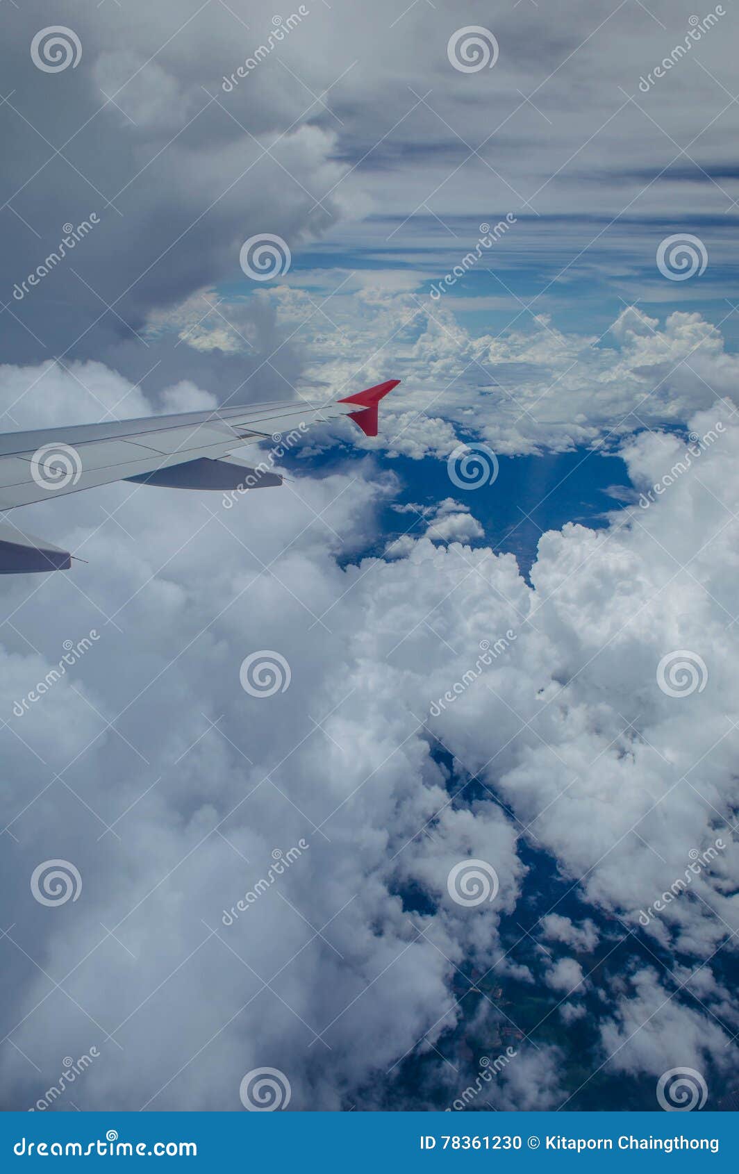 Outside view on aeroplane stock photo. Image of outside - 78361230