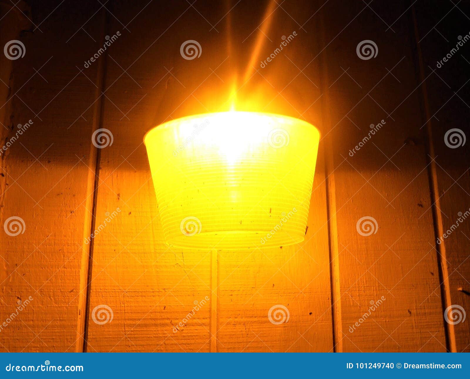 Outside Yellow Light stock photo. Image of workshop - 101249740