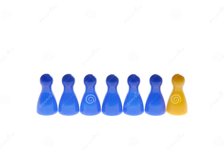 Outsider stock image. Image of leader, blue, groups, humans - 1841103