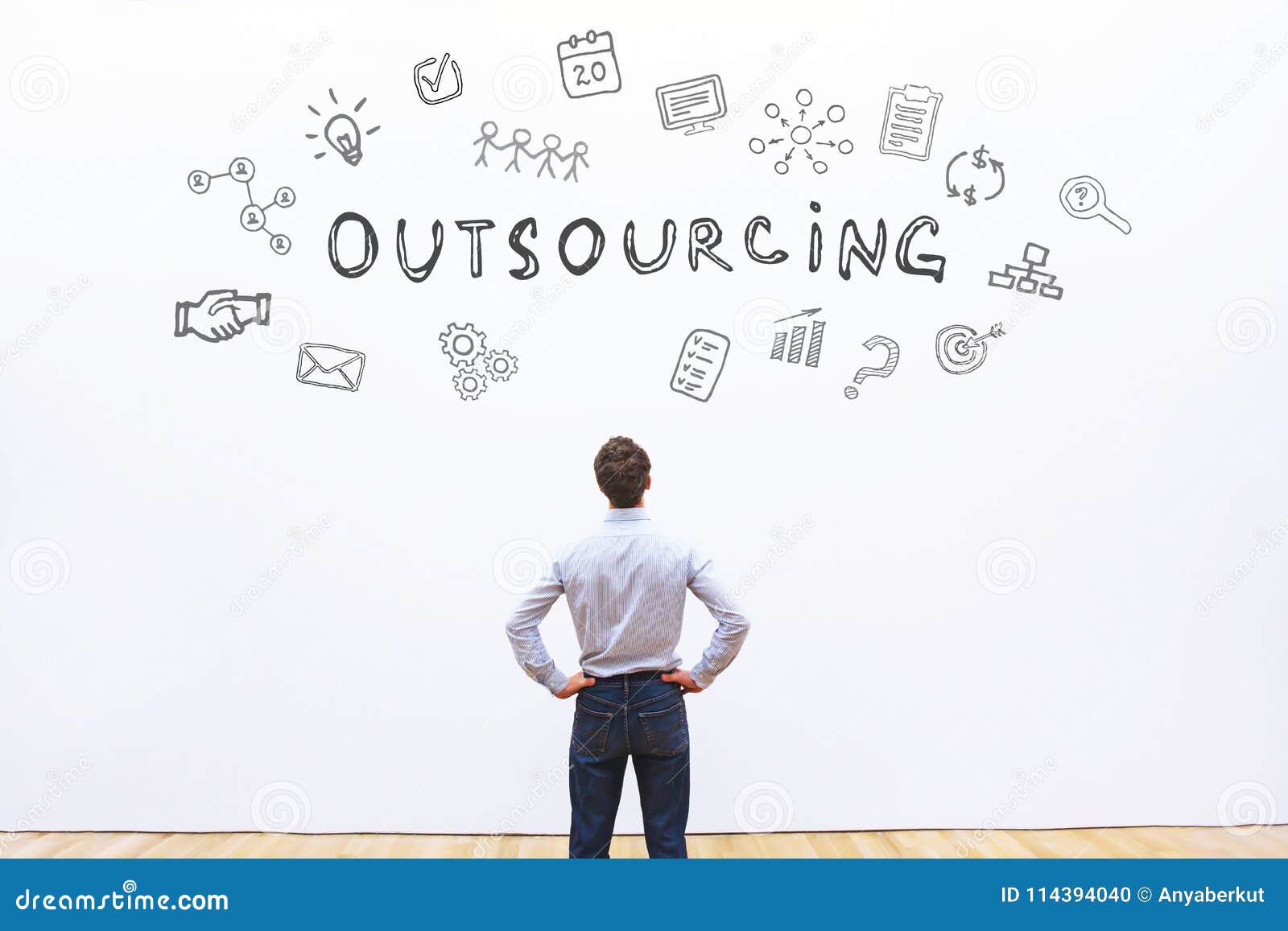 Outsourcing stock photo. Image of outsourcing, freelancers - 114394040