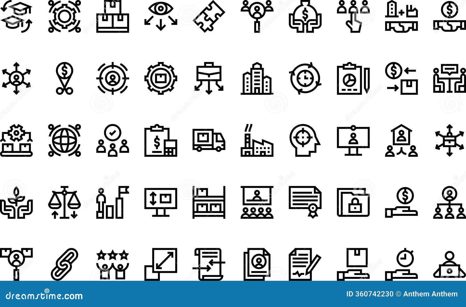 Outsourcing Icons High-Quality Vector Icons Collection with Editable ...