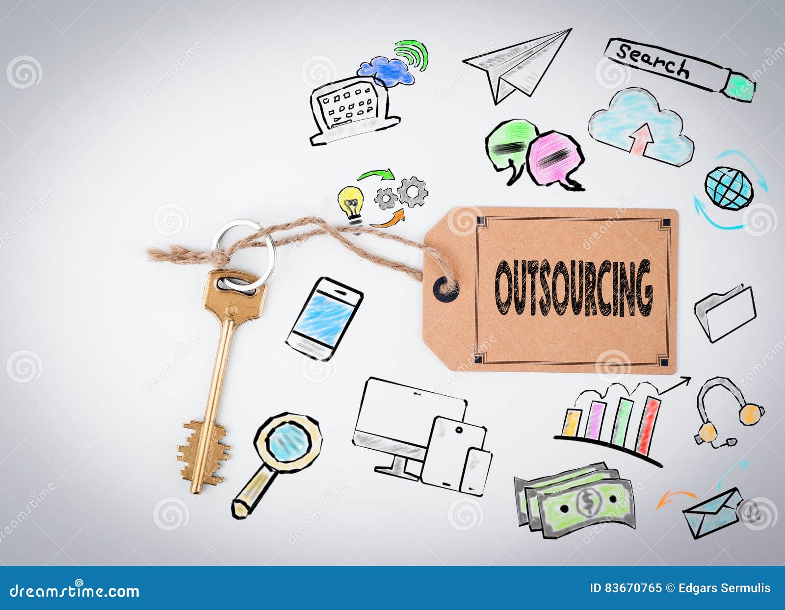 Outsourcing Ilustraciones Stock, Vectores, Y Clipart – (2,253 ...