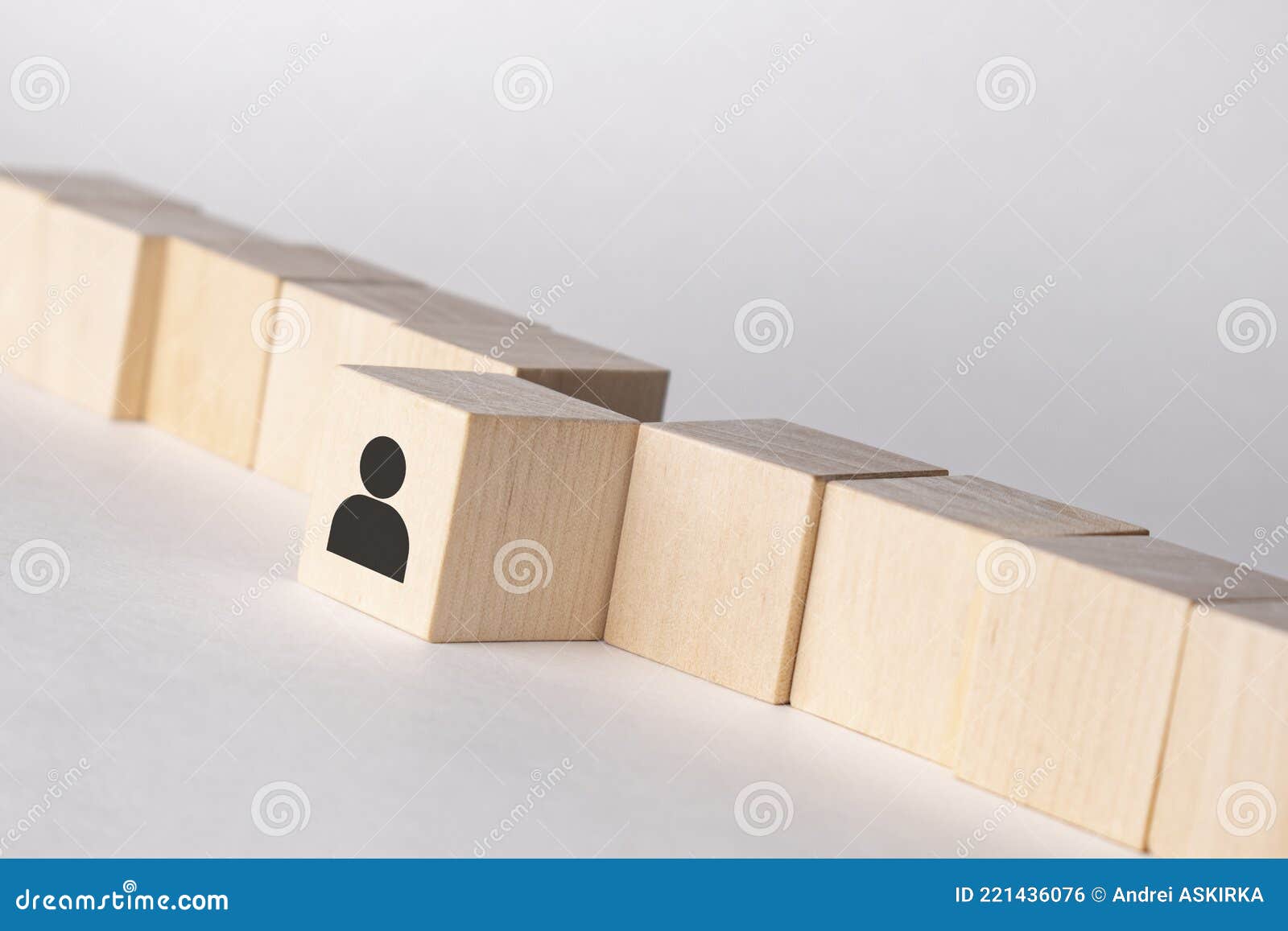 Outstanding Talent Stand Out from the Crowd and Different Concept Stock ...