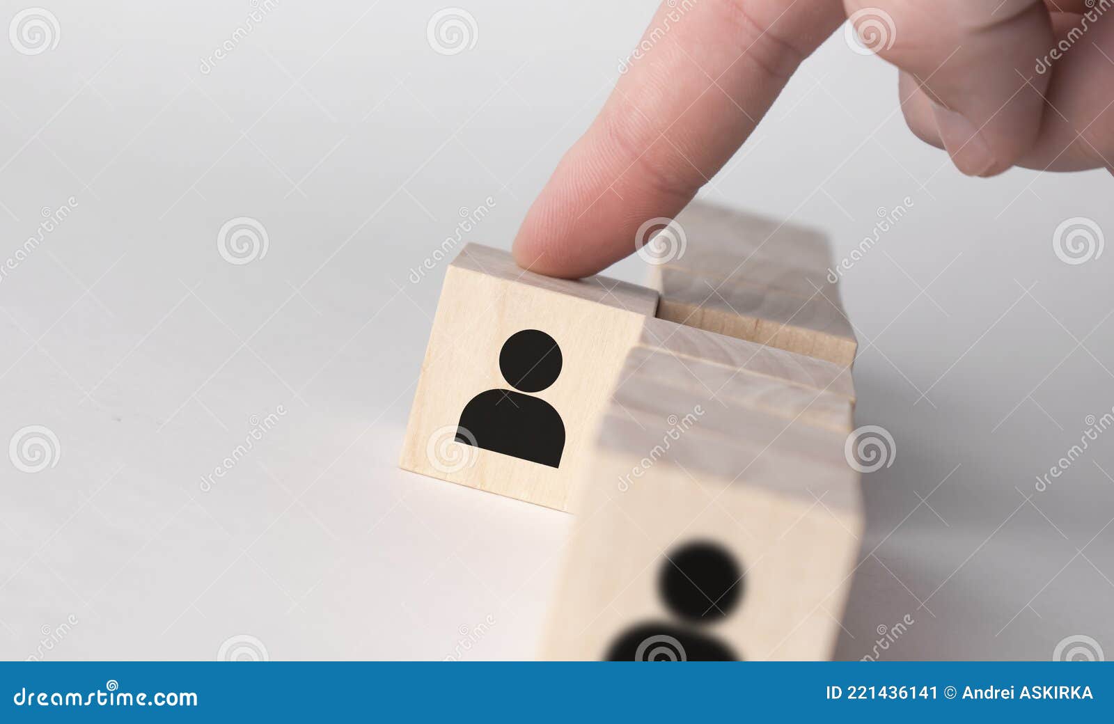 Outstanding Talent Stand Out from the Crowd and Different Concept Stock ...