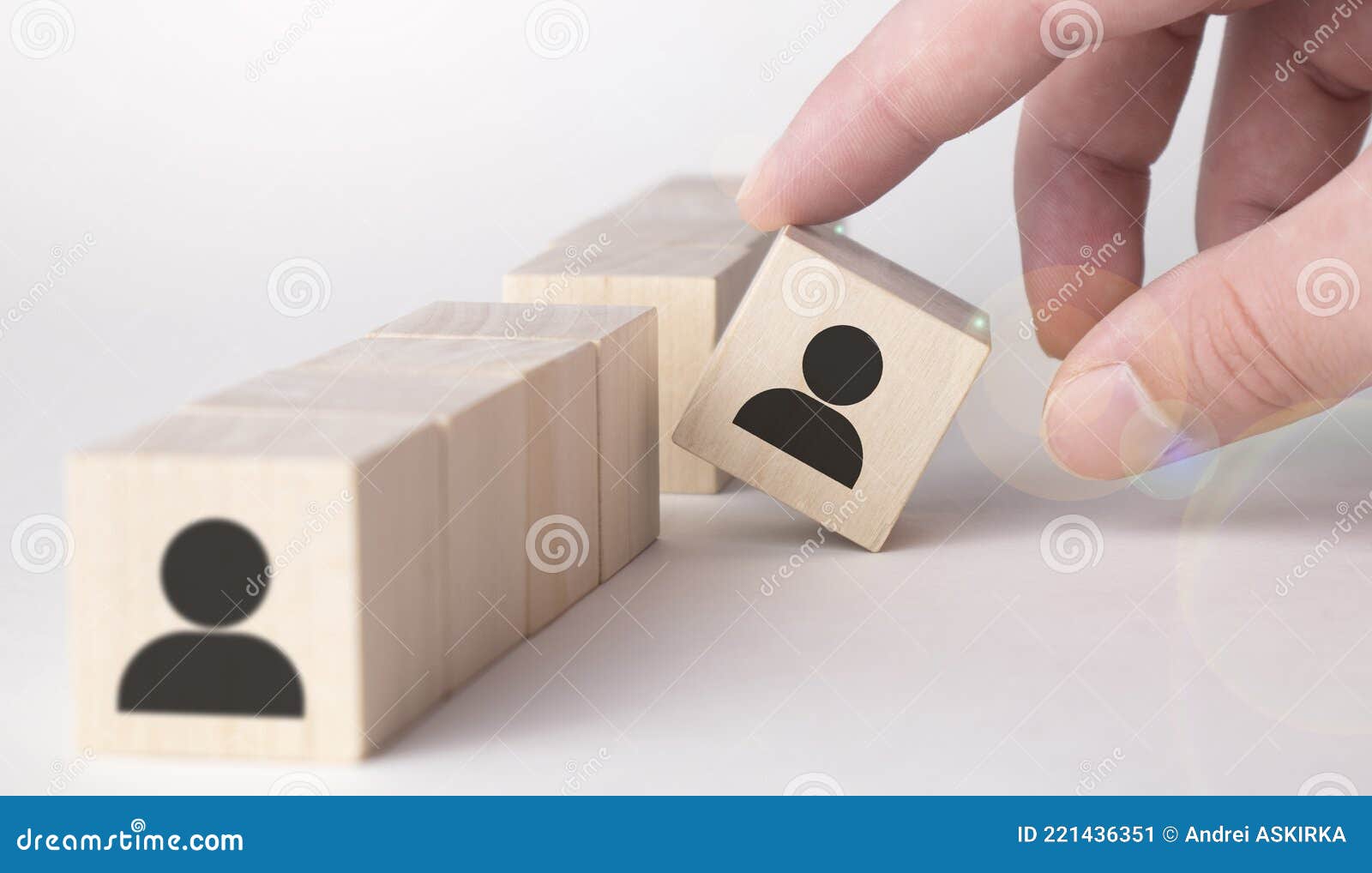 Outstanding Talent Stand Out from the Crowd and Different Concept ...