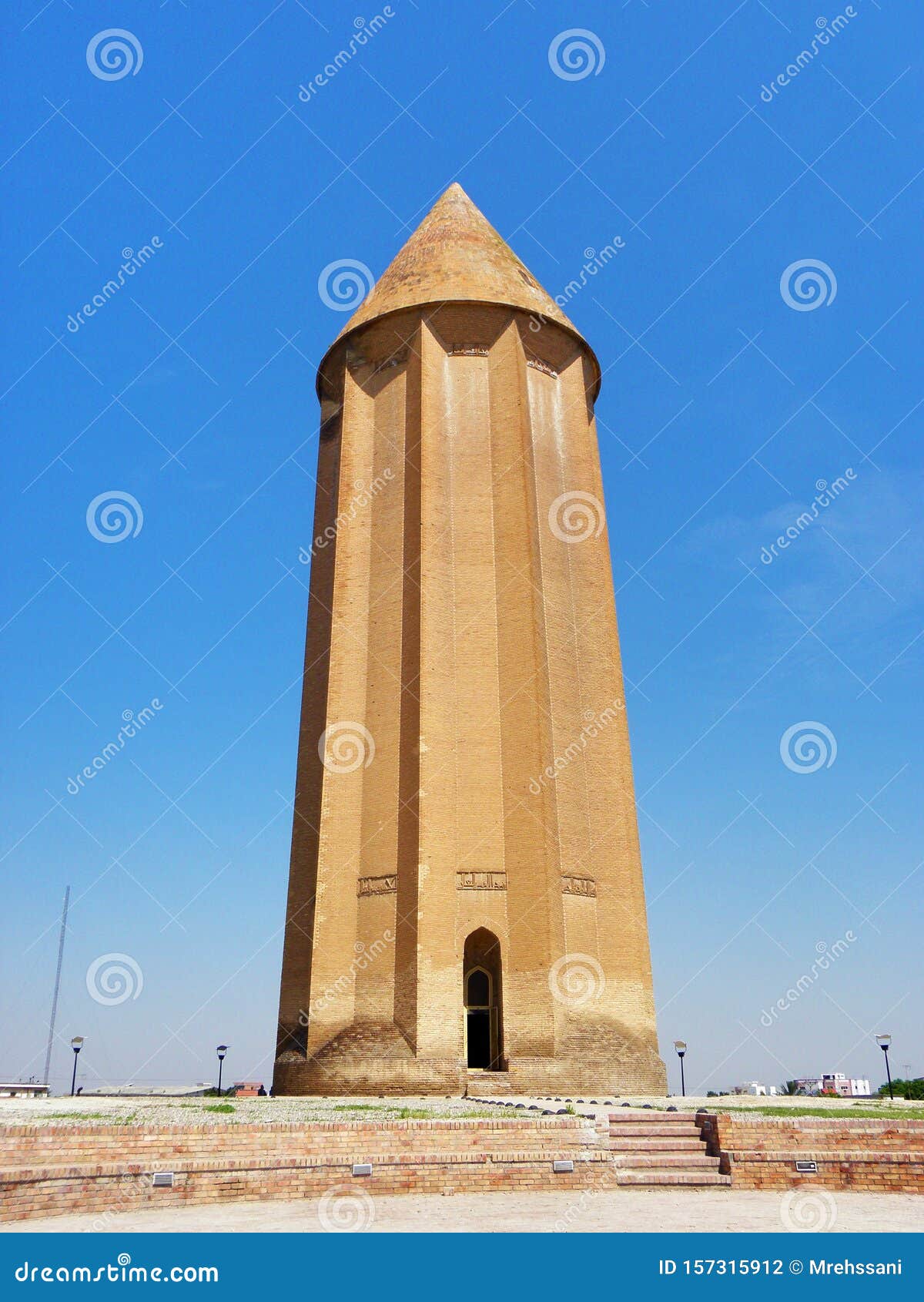 Gonbad-e Qabus or Kavoos Tower Stock Photo - Image of gonbad, building ...