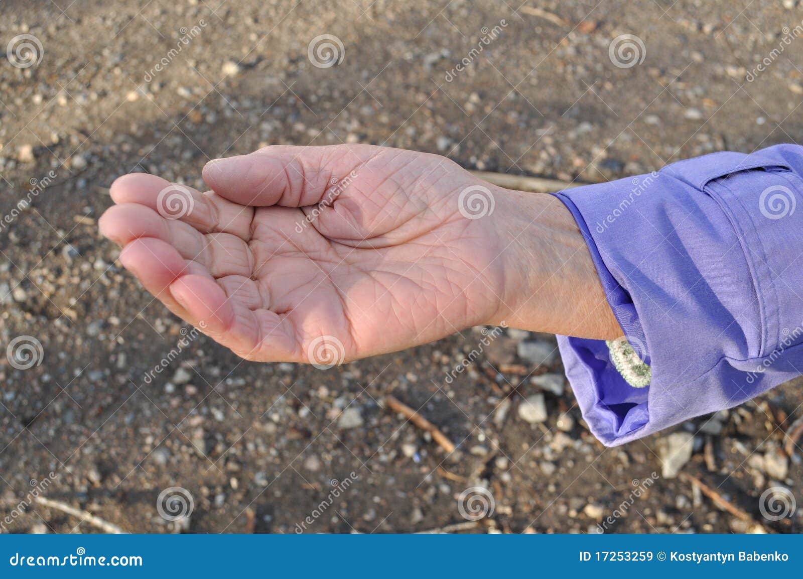 Outstretched hand stock image. Image of unemployment - 17253259