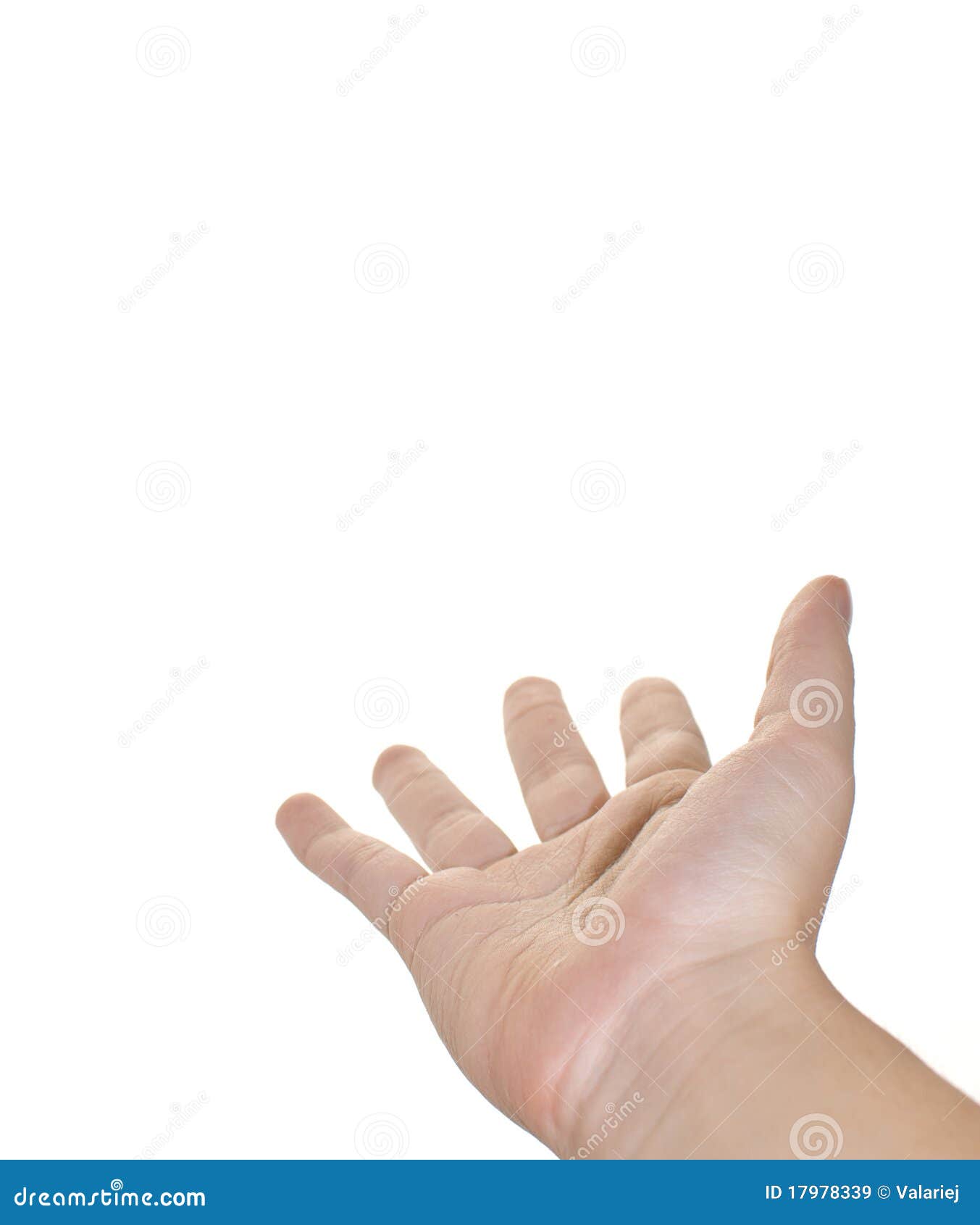 Outstretched Hand stock image. Image of white, finger - 17978339