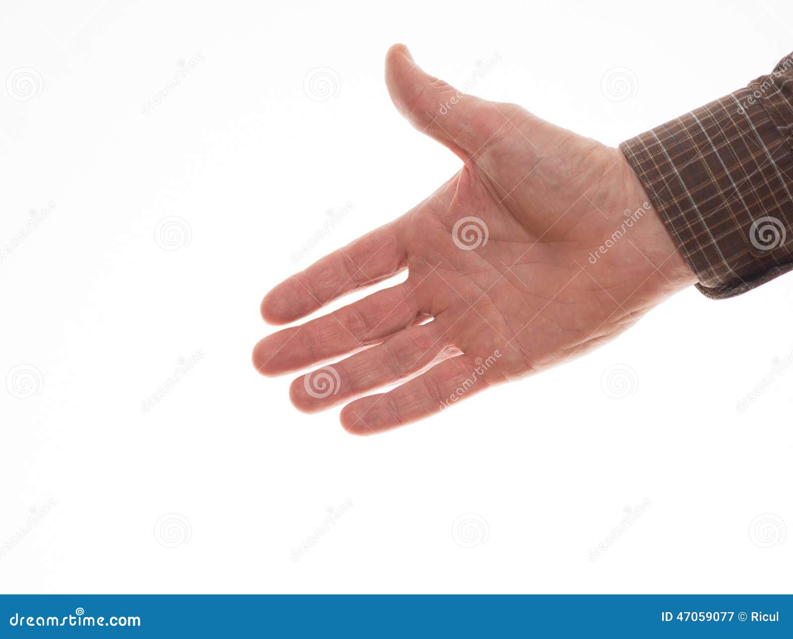Outstretched hand stock image. Image of corporate, professional - 47059077