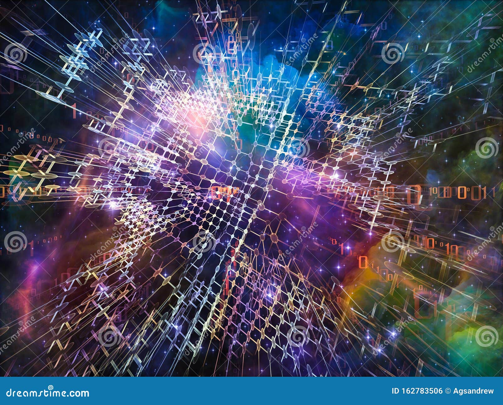 Outward Expansion stock illustration. Illustration of fractal - 162783506