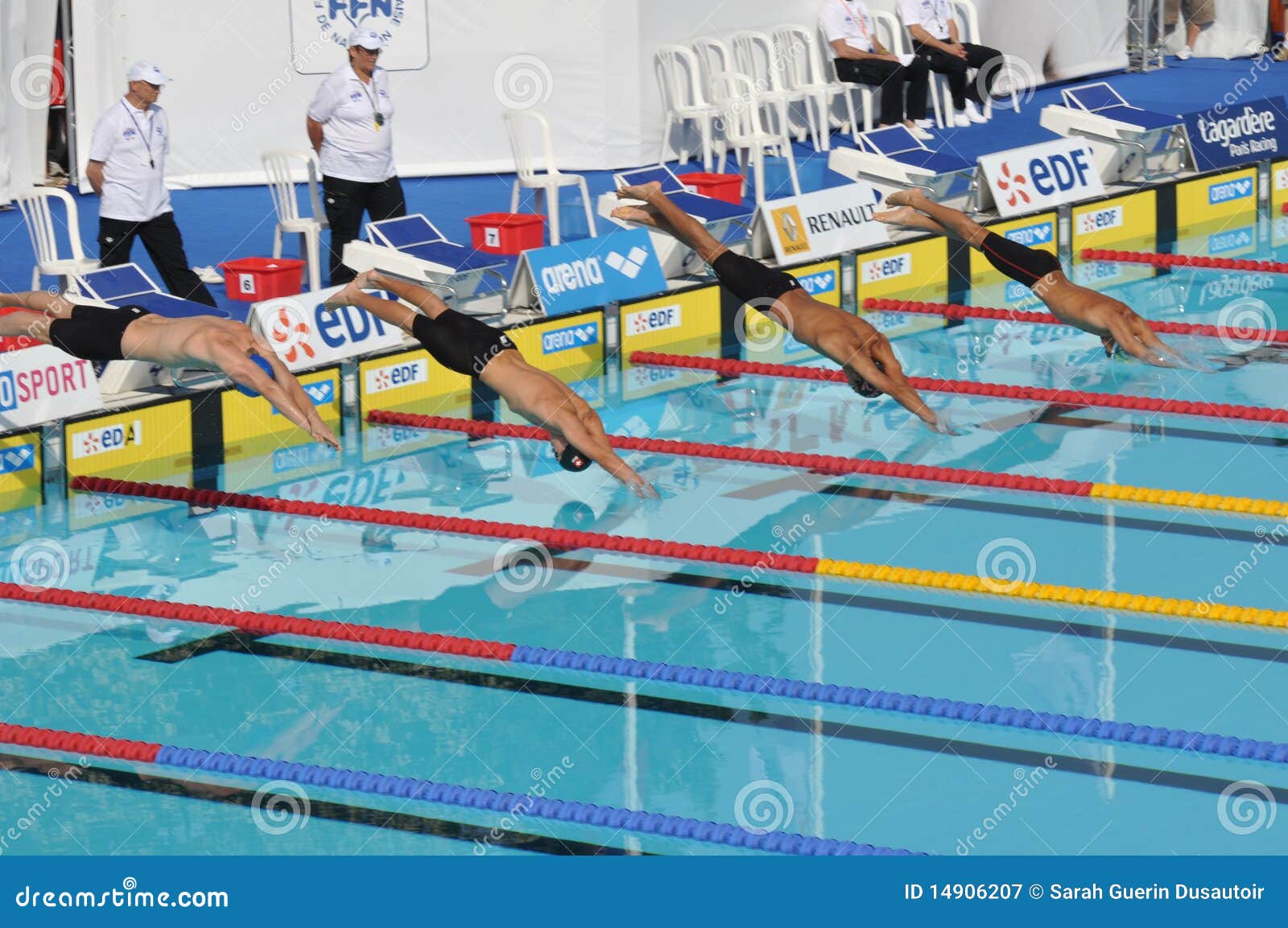Ouvrez Le FED De 2010 Natation, Paris Photographie éditorial - Image du ...