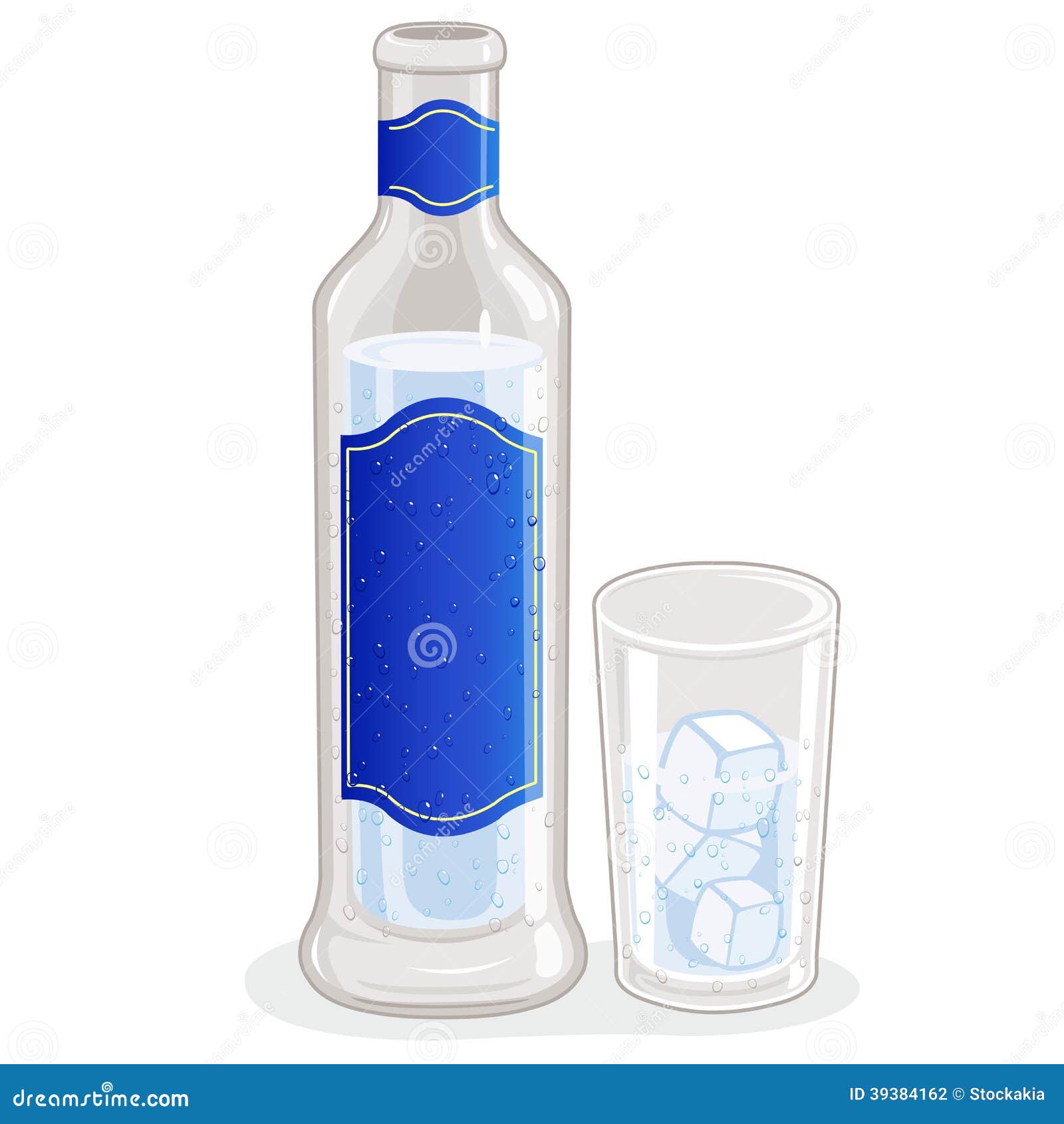 Set Ouzo Greek Alcohol On White Background. Glass. Bottle, Cinnamon ...