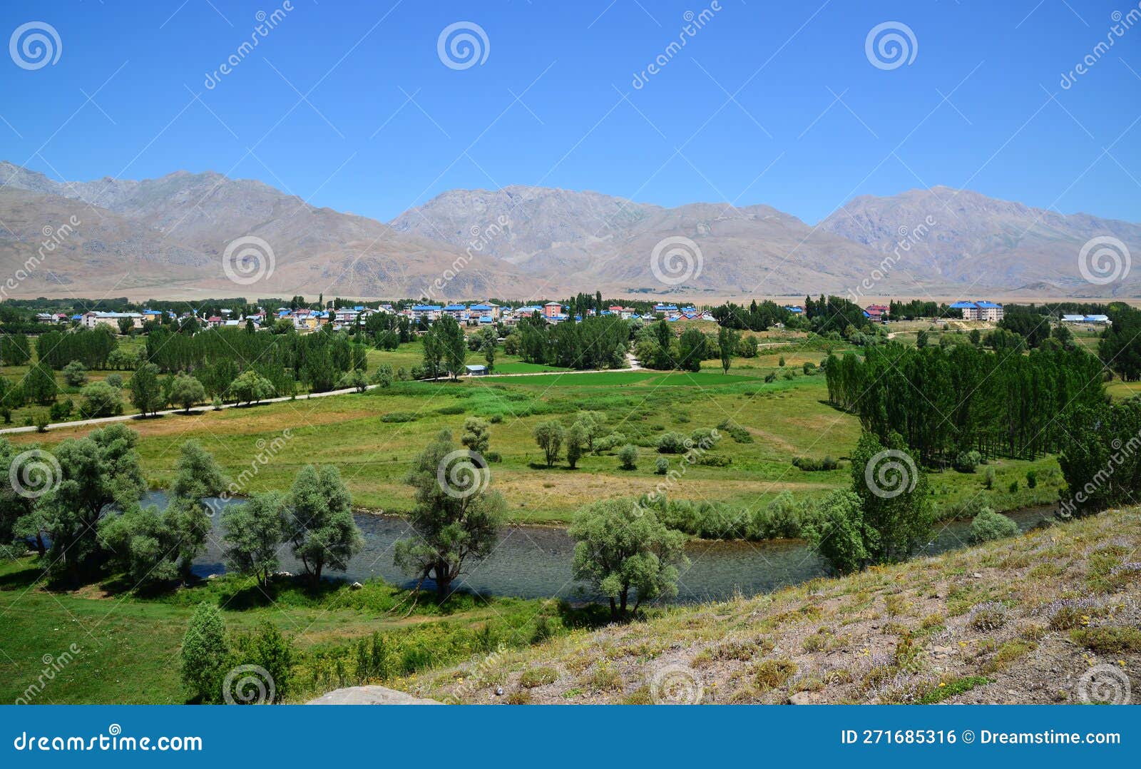 Ovacik - Tunceli stock photo. Image of town, wilderness - 271685316