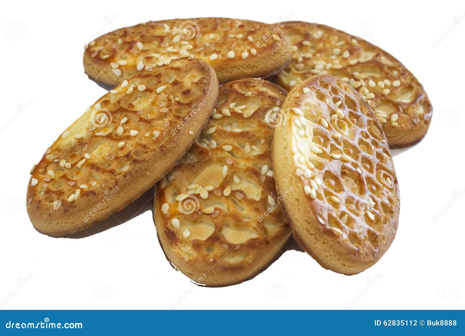 Oval baked cookies stock photo. Image of brown, crunchy - 62835112