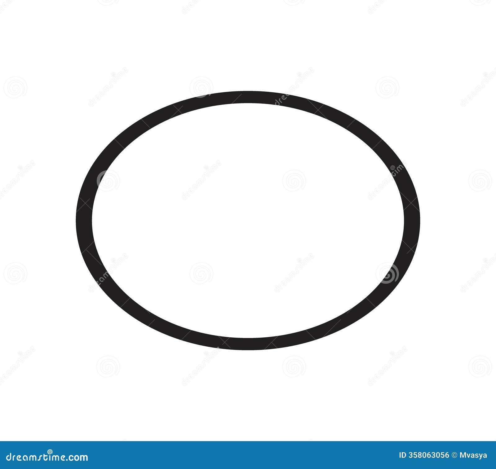 Oval Border. Basic Shapes Oval Monogram Frame Basic Shapes. Oval Logo ...