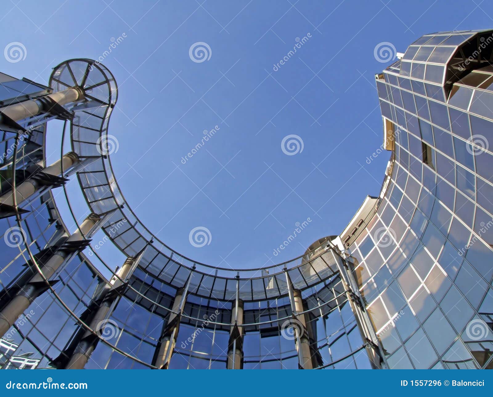 Oval business building 1 stock photo. Image of level, outside - 1557296