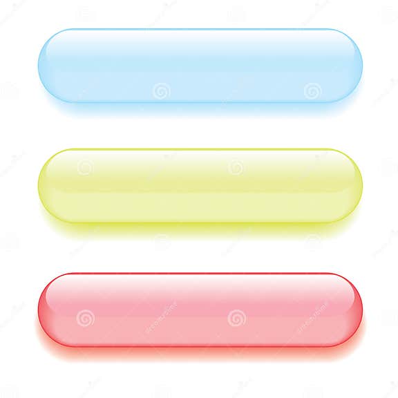 Oval buttons stock vector. Illustration of button, background - 126252809