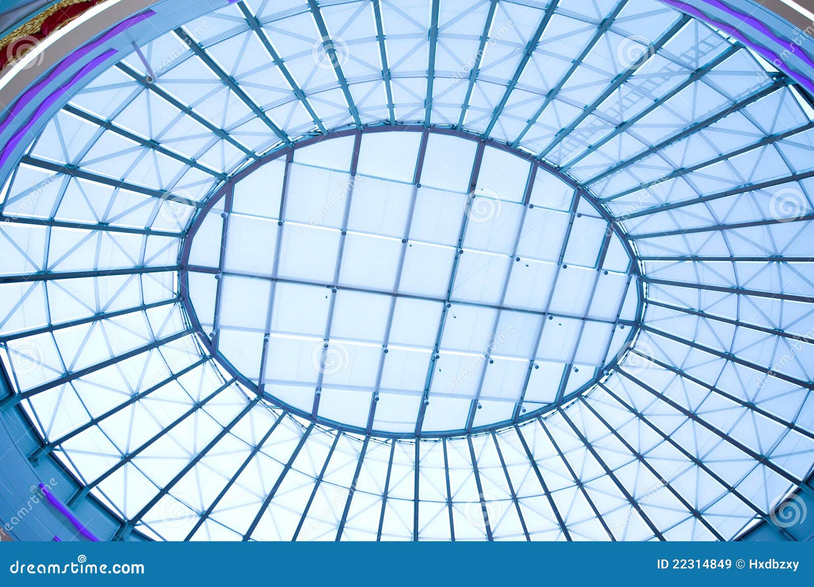 Oval ceiling stock image. Image of business, interior - 22314849