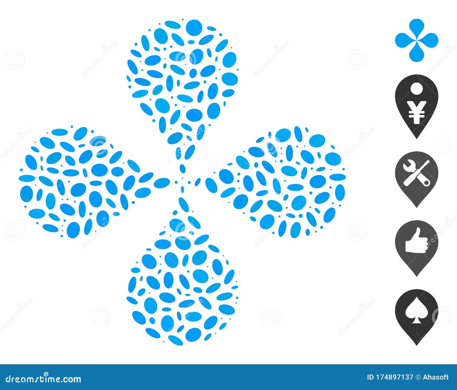Oval Collage Map Pointers stock illustration. Illustration of ... Oval Collage Map Pointers stock illustration. Illustration of ...