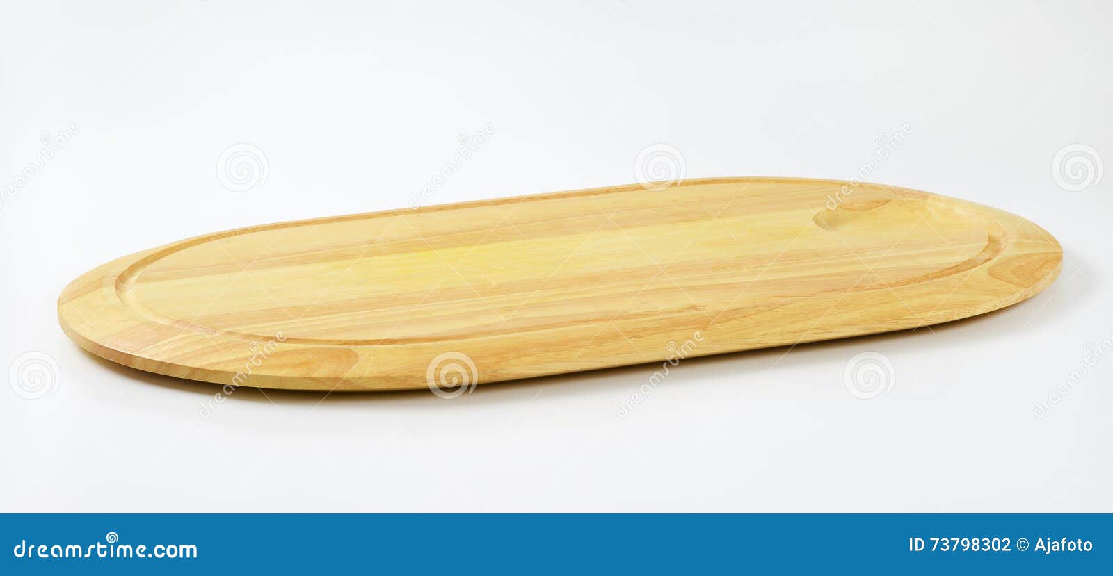 Oval cutting board stock photo. Image of smooth, serving - 73798302