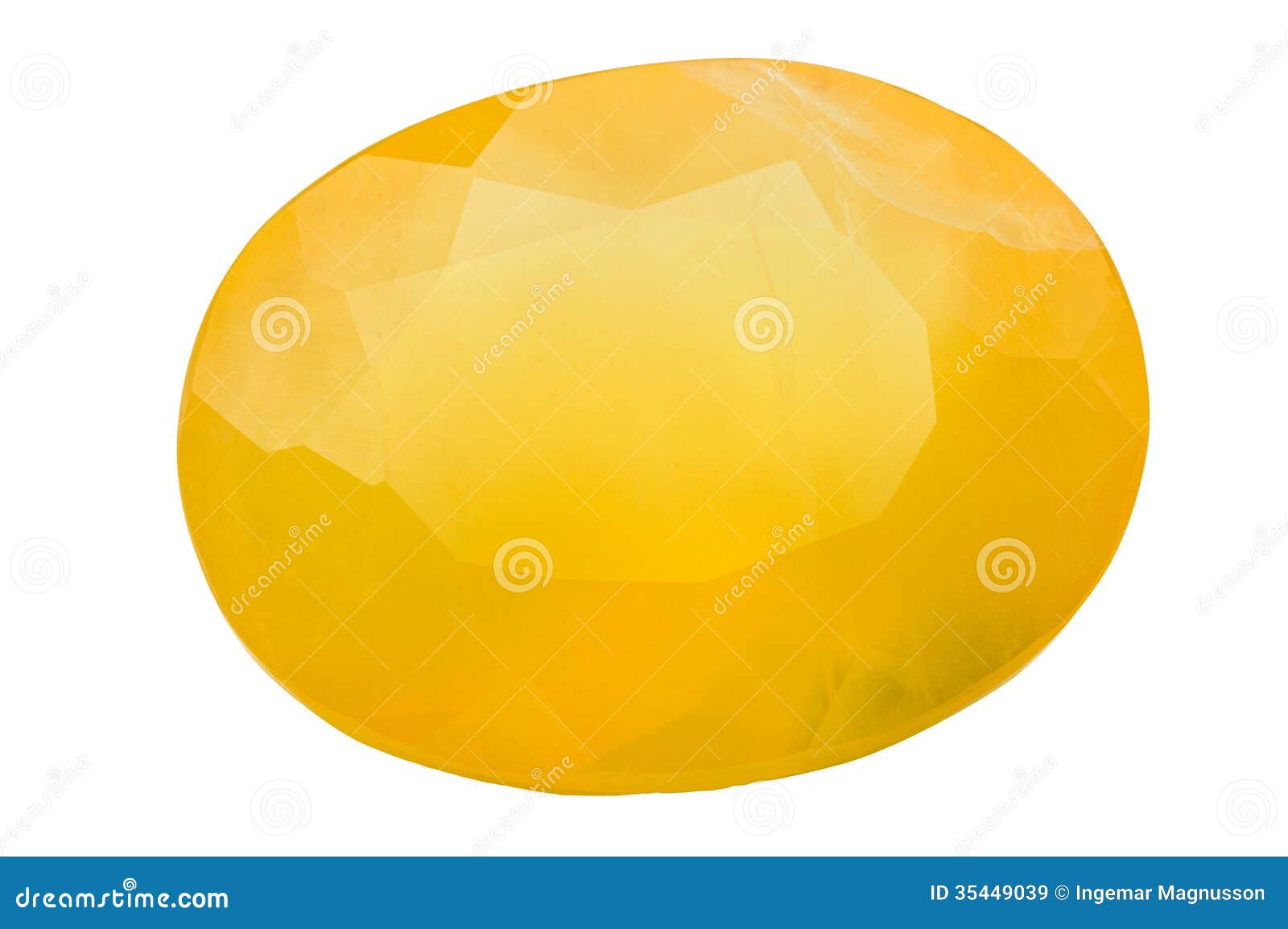 Oval Fire Opal stock image. Image of isolated, jewel - 35449039