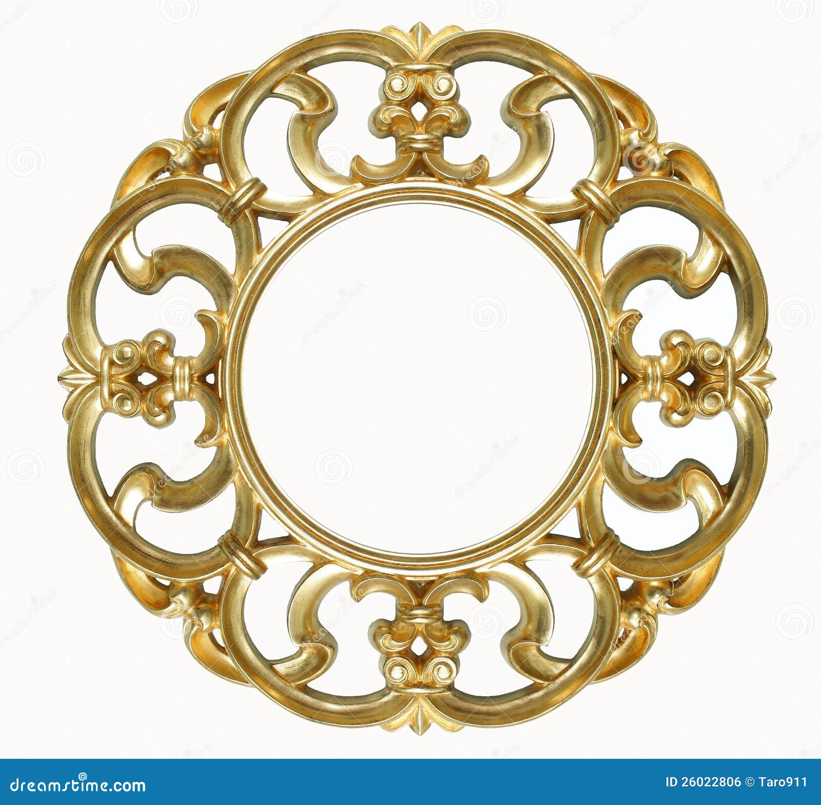 Oval gold picture frame stock photo. Image of blank, holder - 26022806