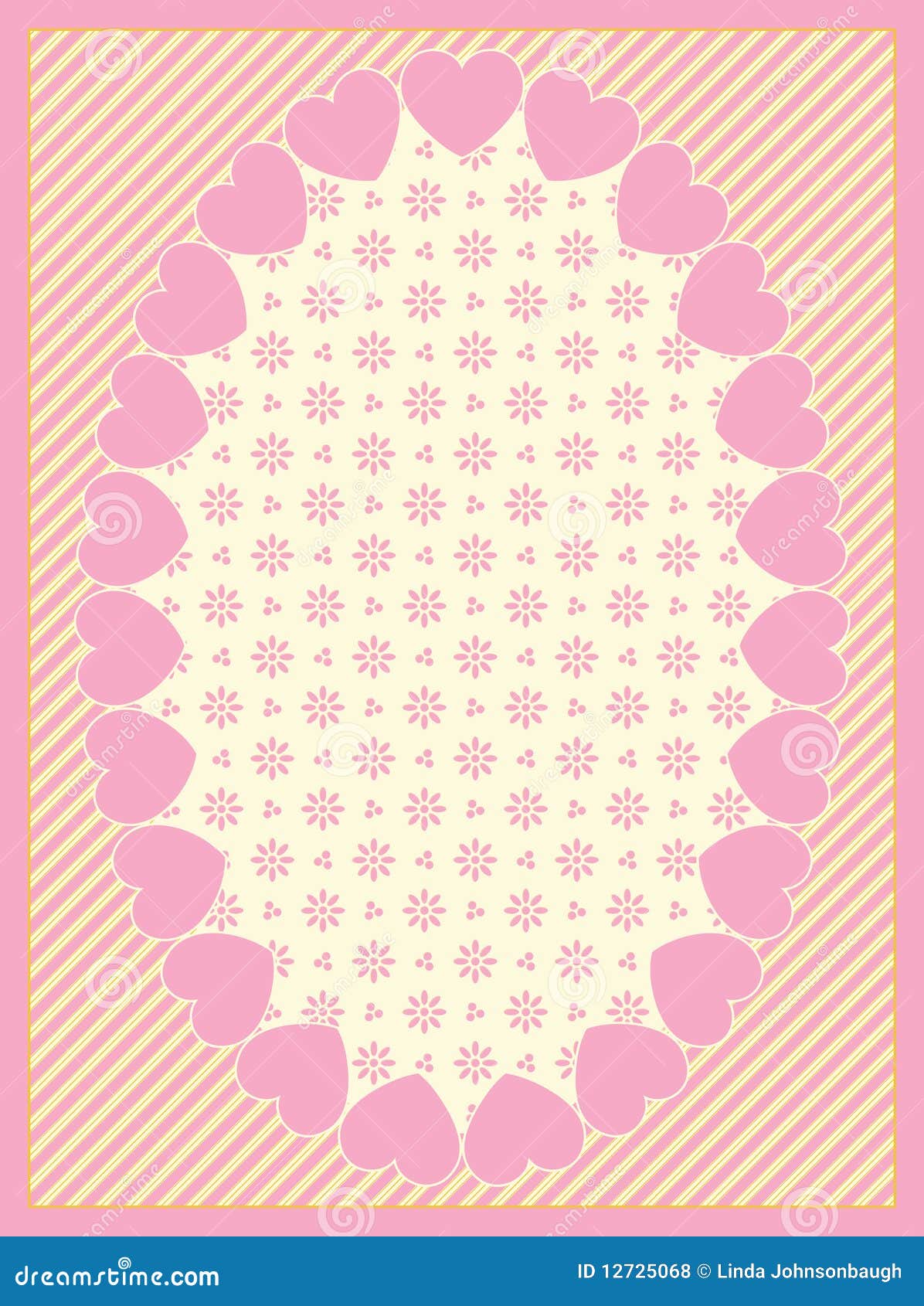 7 Heart And Eyelet Background Swatches Cartoon Vector | CartoonDealer ...