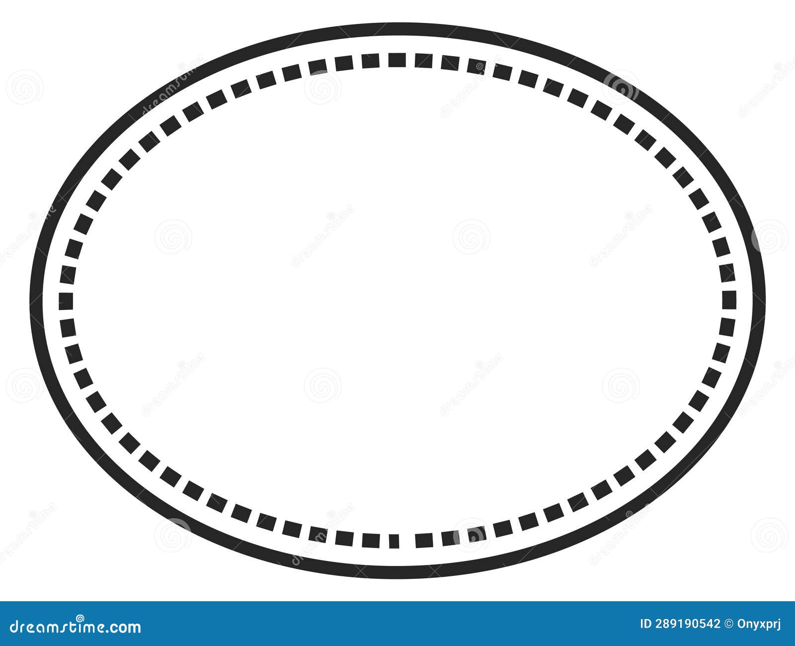Oval Line Drawing Speech Balloons With Gaps And White Painted ...