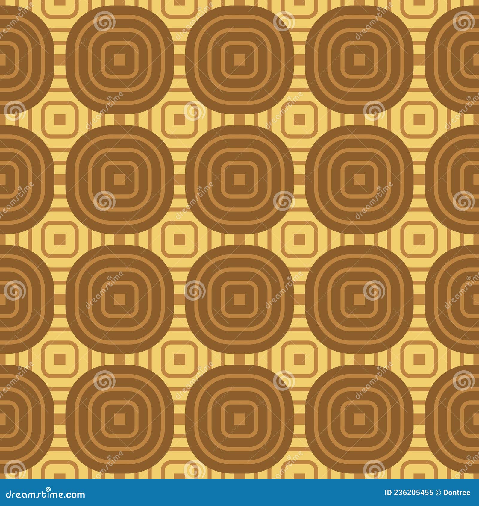 Modern Oval Vector Abstract Seamless. Stock Vector - Illustration of ...