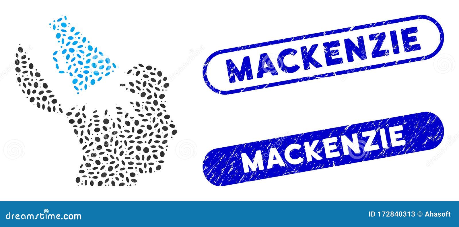 Scratched Mackenzie Seal Stamp And Fractal Men Group Icon Collage ... Scratched Mackenzie Seal Stamp And Fractal Men Group Icon Collage ...