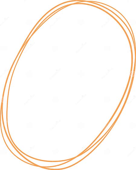Oval Outline Frame stock vector. Illustration of frame - 319735733