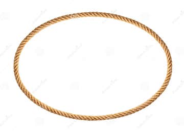 Oval rope frame stock image. Image of frame, border - 276578039