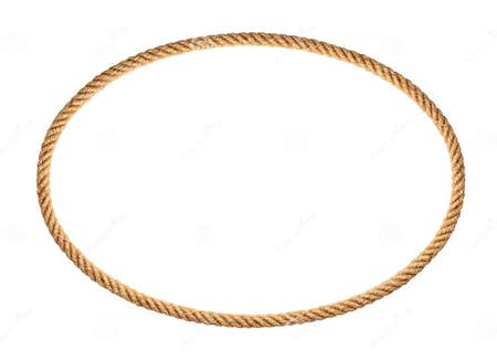 Oval rope frame stock image. Image of frame, border - 276578039