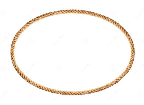 Oval rope frame stock image. Image of frame, border - 276578039